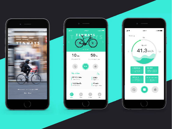 Tenways app UI设计_羊不正1993-站酷ZCOOL