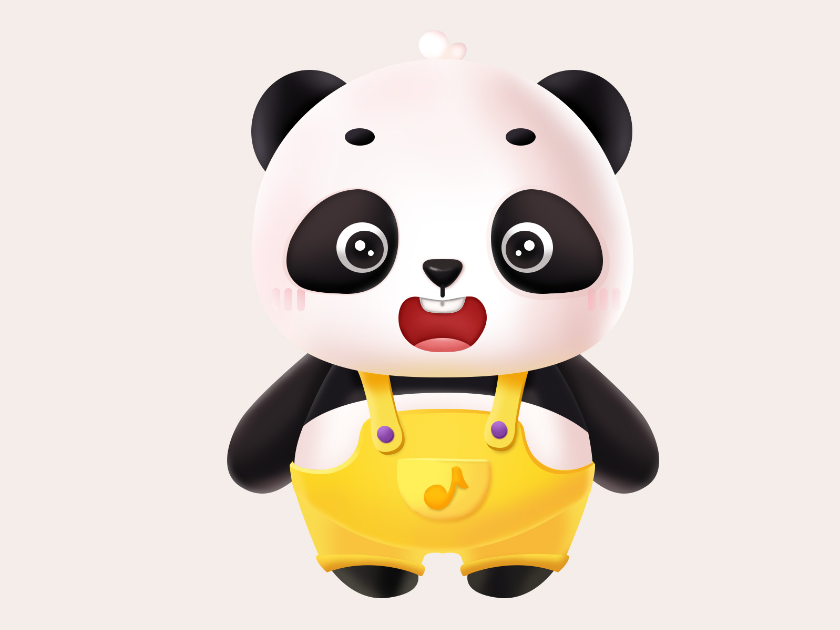 卡通熊猫_永恒了时光-站酷ZCOOL