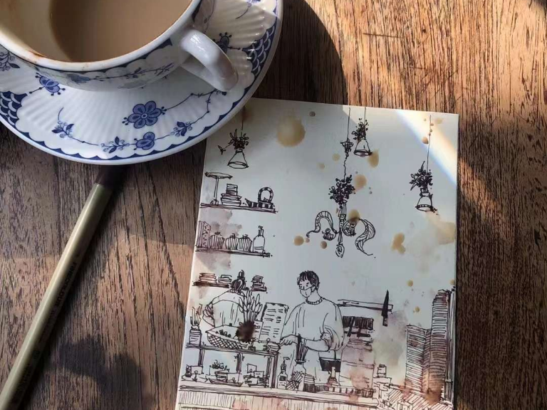 上海写生集（二）_菲非Fiona-站酷ZCOOL