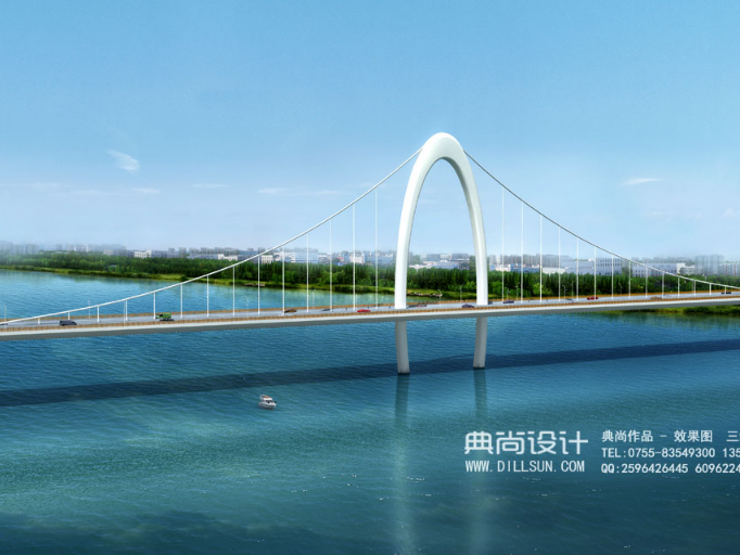 大桥桥梁效果图1_典尚设计三维影像-站酷ZCOOL