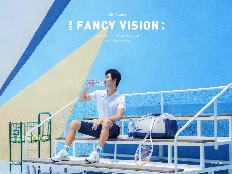 #WOW 景田百岁山天然矿泉水｜运动活力氛围_上进焦糖布丁-站酷ZCOOL