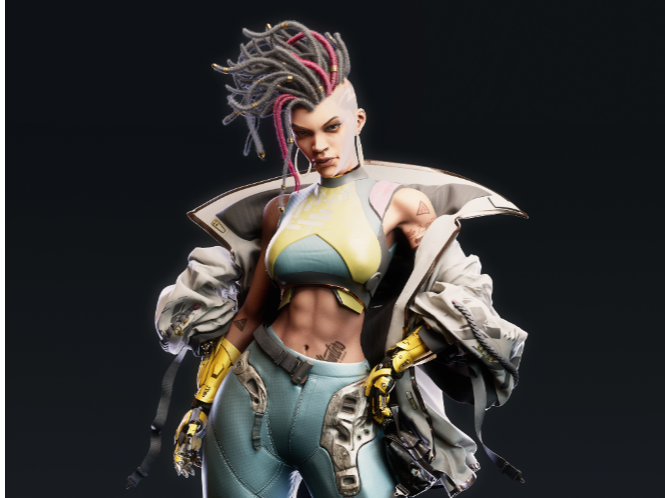 【学员作品】余晨浩--《黑皮辣妹》_巧课力CGmomo-站酷ZCOOL