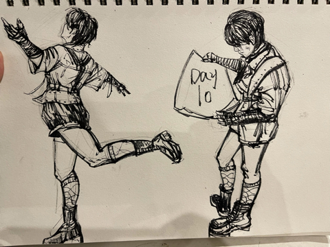 #速写60天挑战赛#day10@速写班长_野介-站酷ZCOOL