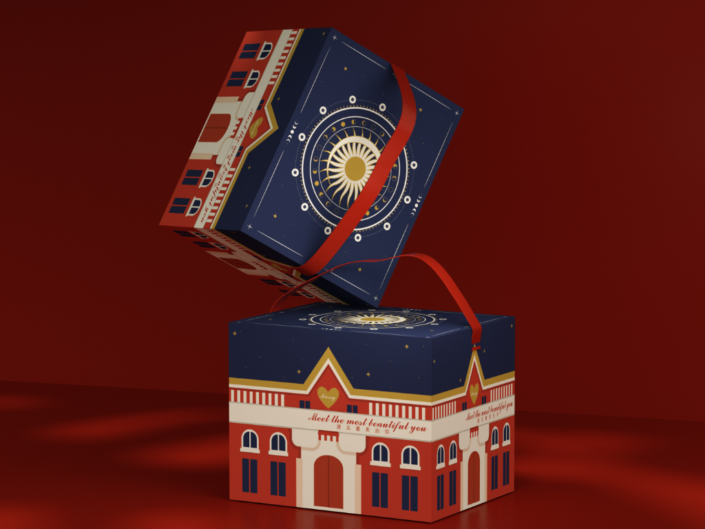 高端大气生日伴手礼、乔迁之喜、结婚礼盒、喜糖包装盒_sy736353019-站酷ZCOOL