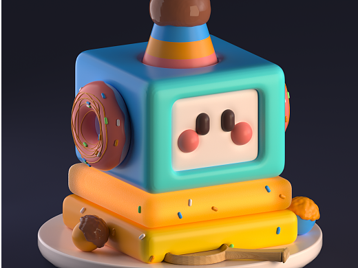 Cinema 4D | Octane Practice_Jeanine_Zhuang-站酷ZCOOL