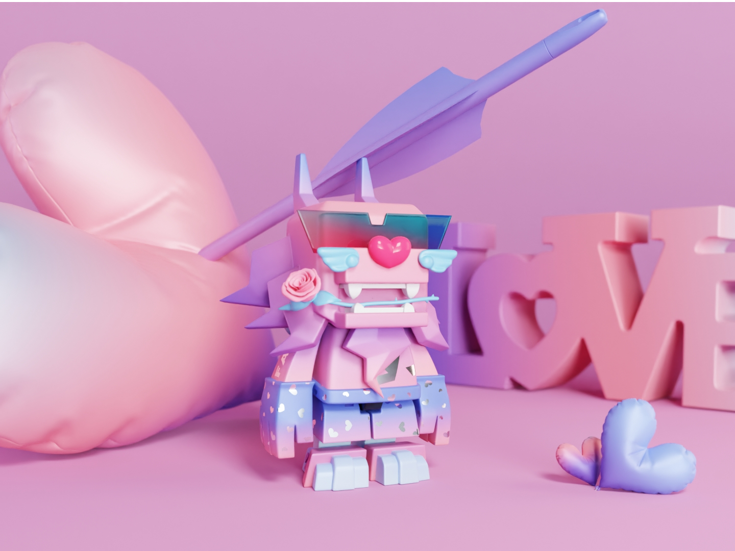 IP潮玩造型设计-方尖龙FANG JIAN LONG_我是你小强哥-站酷ZCOOL