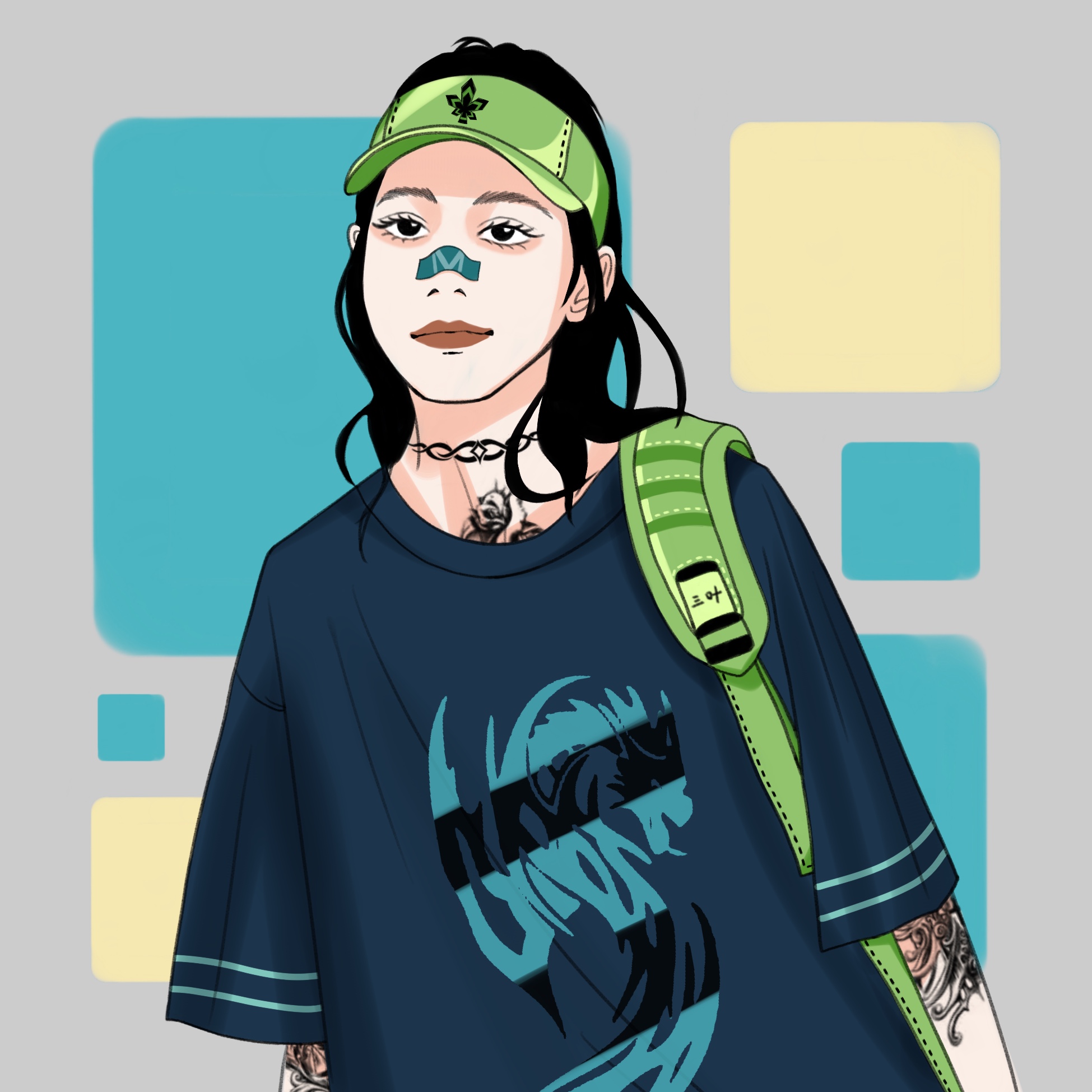 继续肝情头_三叶终于画画了-站酷ZCOOL