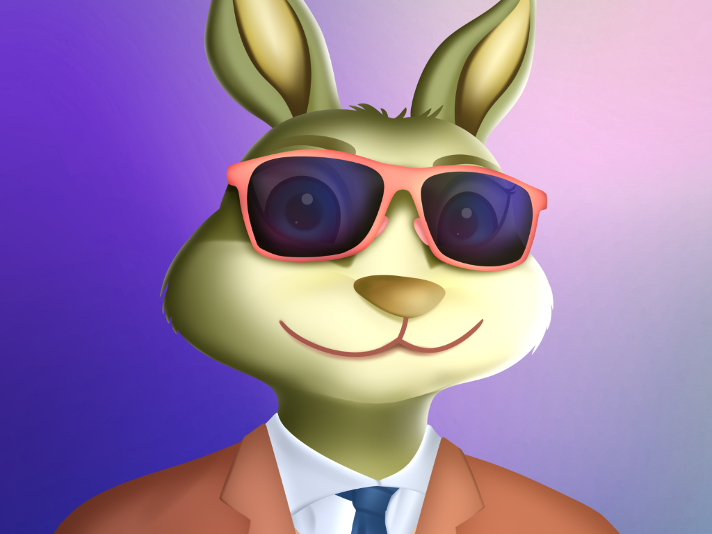 立体感3D兔-15Ope_沐下树-站酷ZCOOL