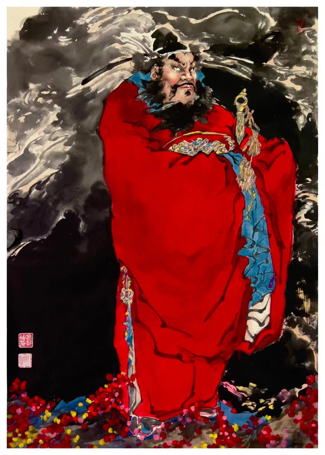 冯小海，98*69厘米🈶合影视频_卖画15175414393-站酷ZCOOL