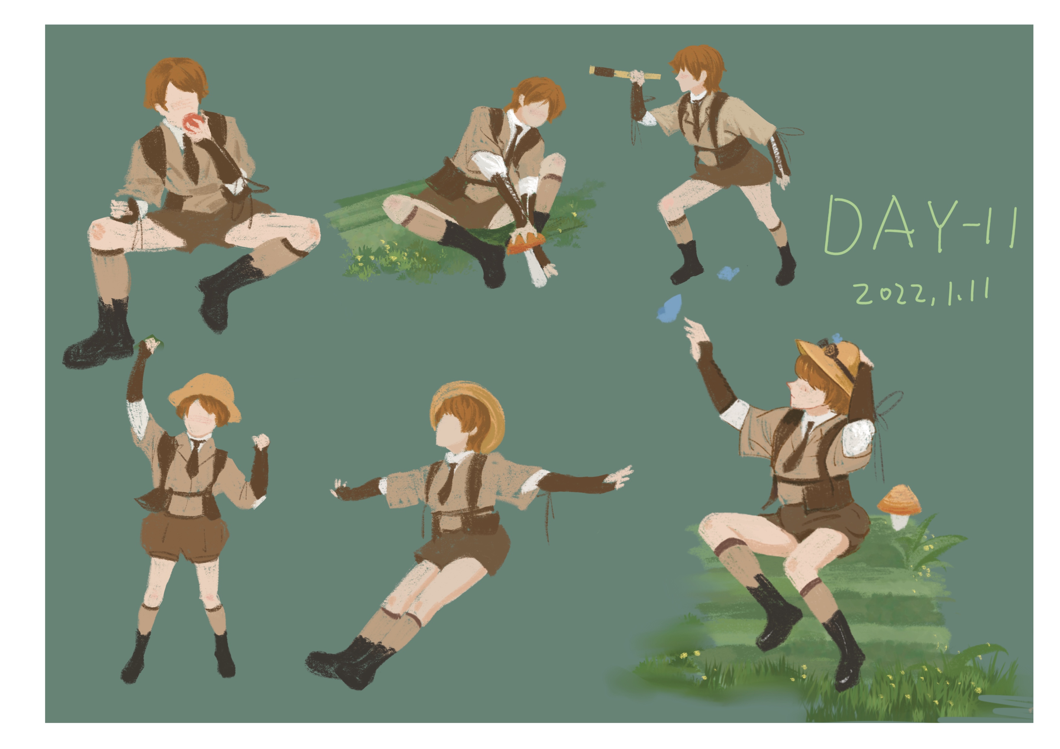 #速写60天挑战赛#day11@速写班长_迪迪汁-站酷ZCOOL