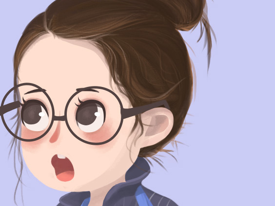 卡通版阿拉蕾_FD_Yuet-站酷ZCOOL