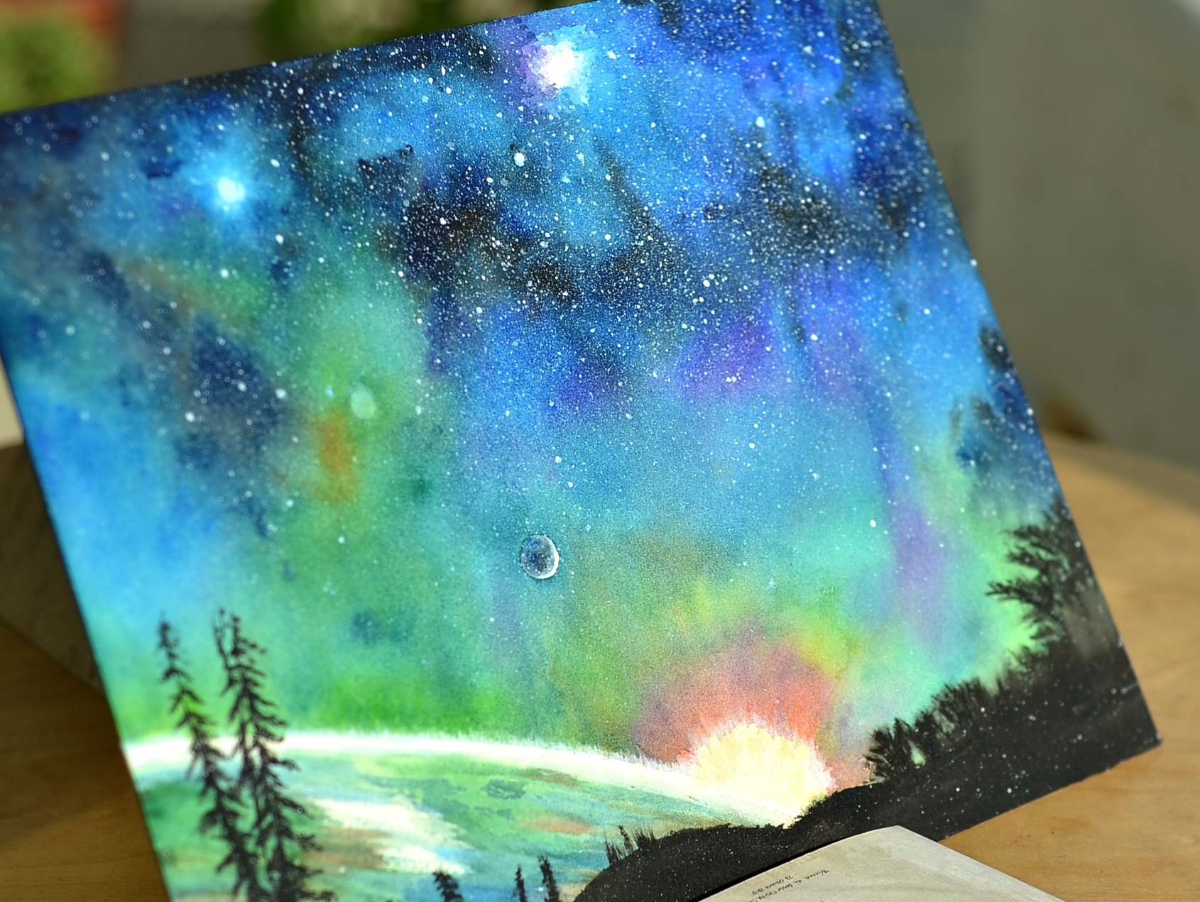 水彩星空_子_0818-站酷ZCOOL