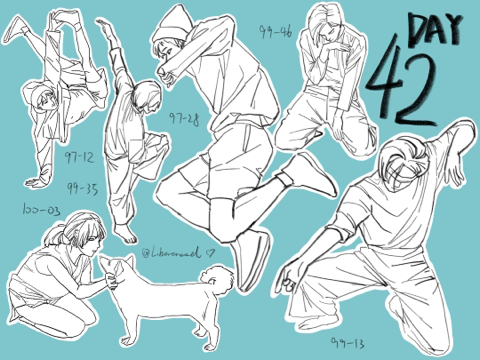 #速写60天挑战赛# Day42 @速写班长_Libercreed丽德-站酷ZCOOL