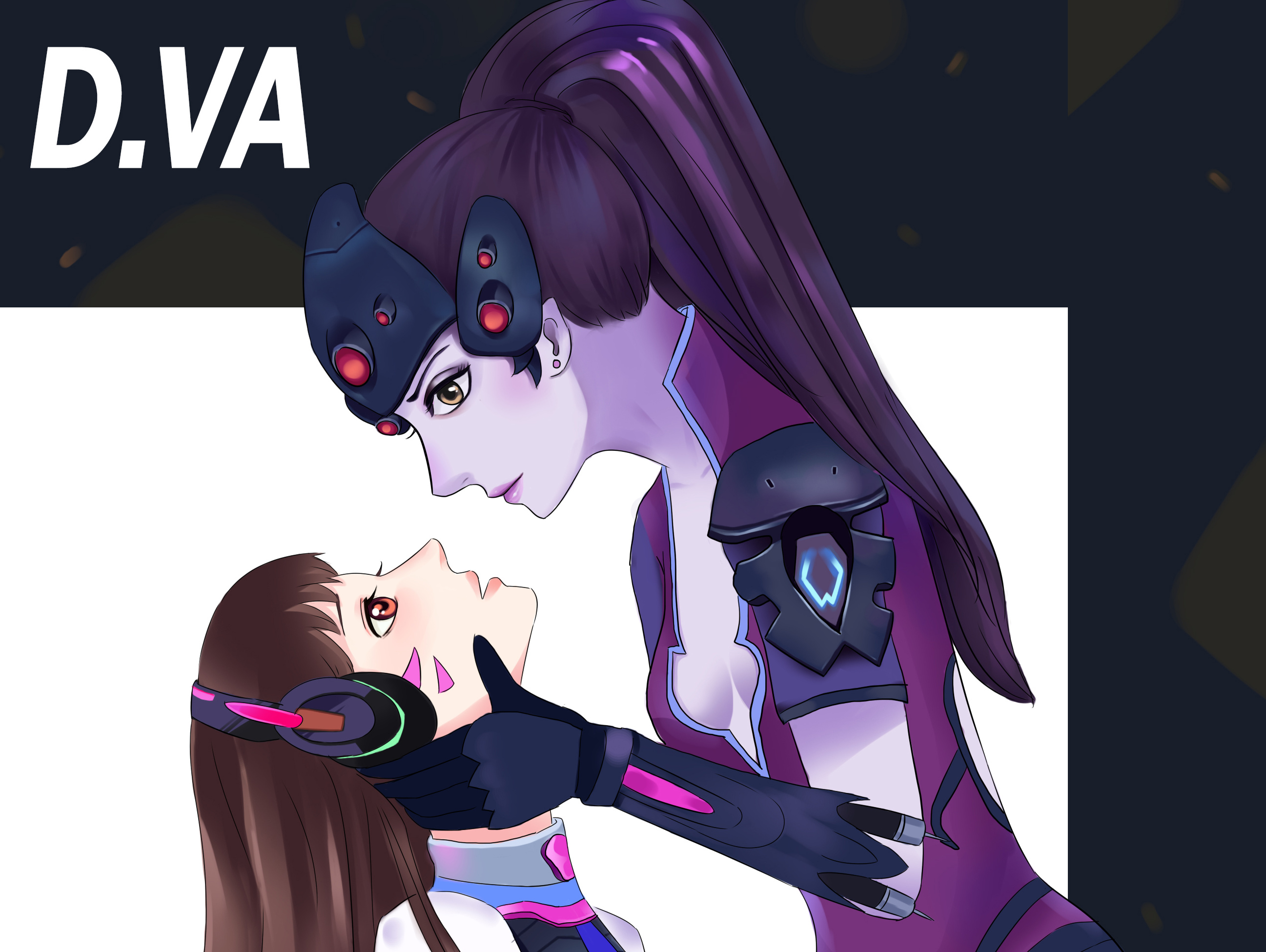 DVA黑百合_宅猫酱子-站酷ZCOOL