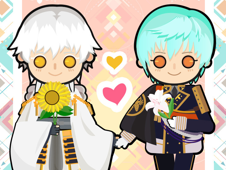 刀剑乱舞Q版_Eukelade-站酷ZCOOL