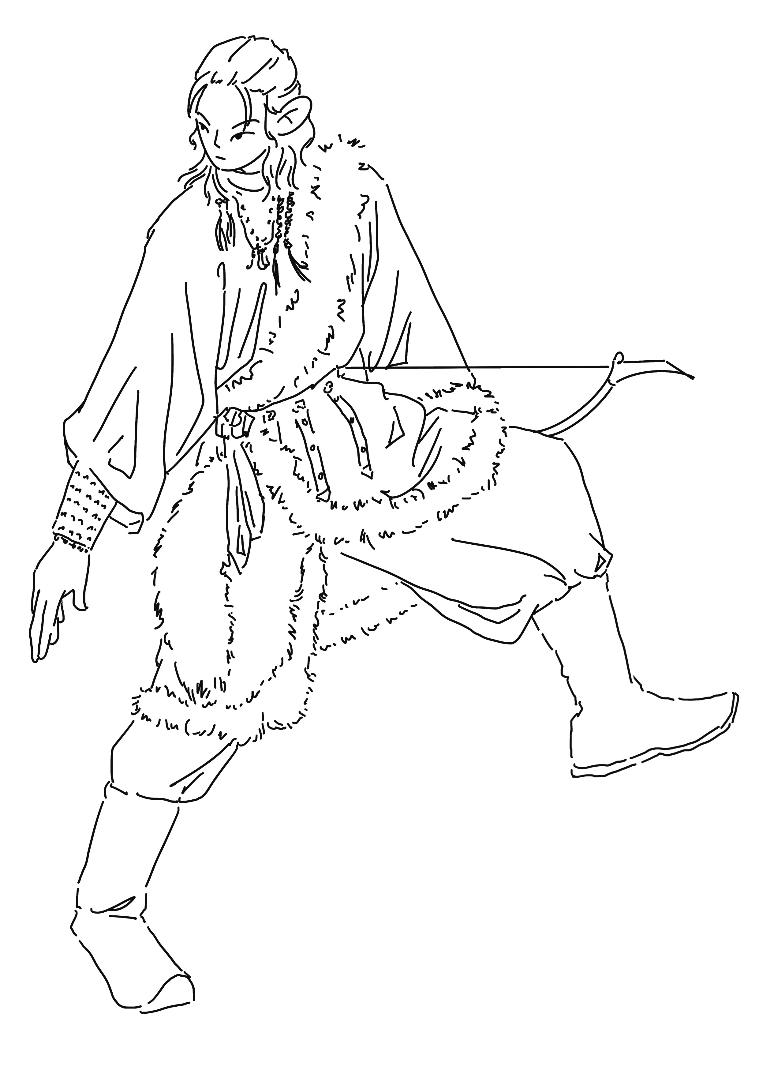 #速写60天挑战赛# Day59@速写班长_llakllakalllakll-站酷ZCOOL