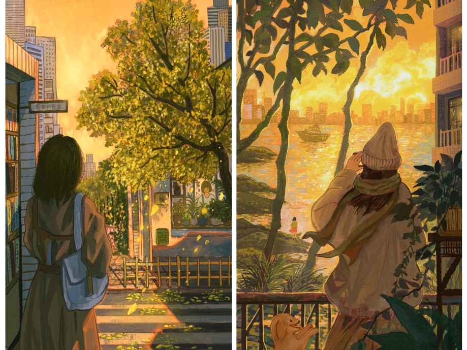 不期而遇的秋天_荒夜-站酷ZCOOL