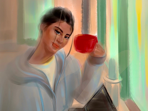 插画练习_Jane_Lii-站酷ZCOOL