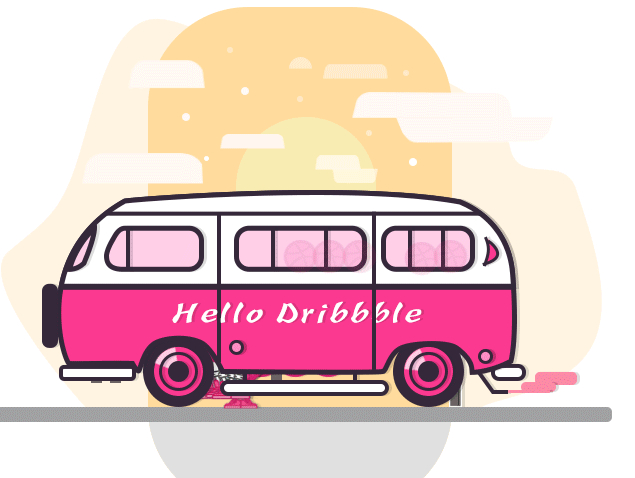 hello dribbble_Summerydesign-站酷ZCOOL