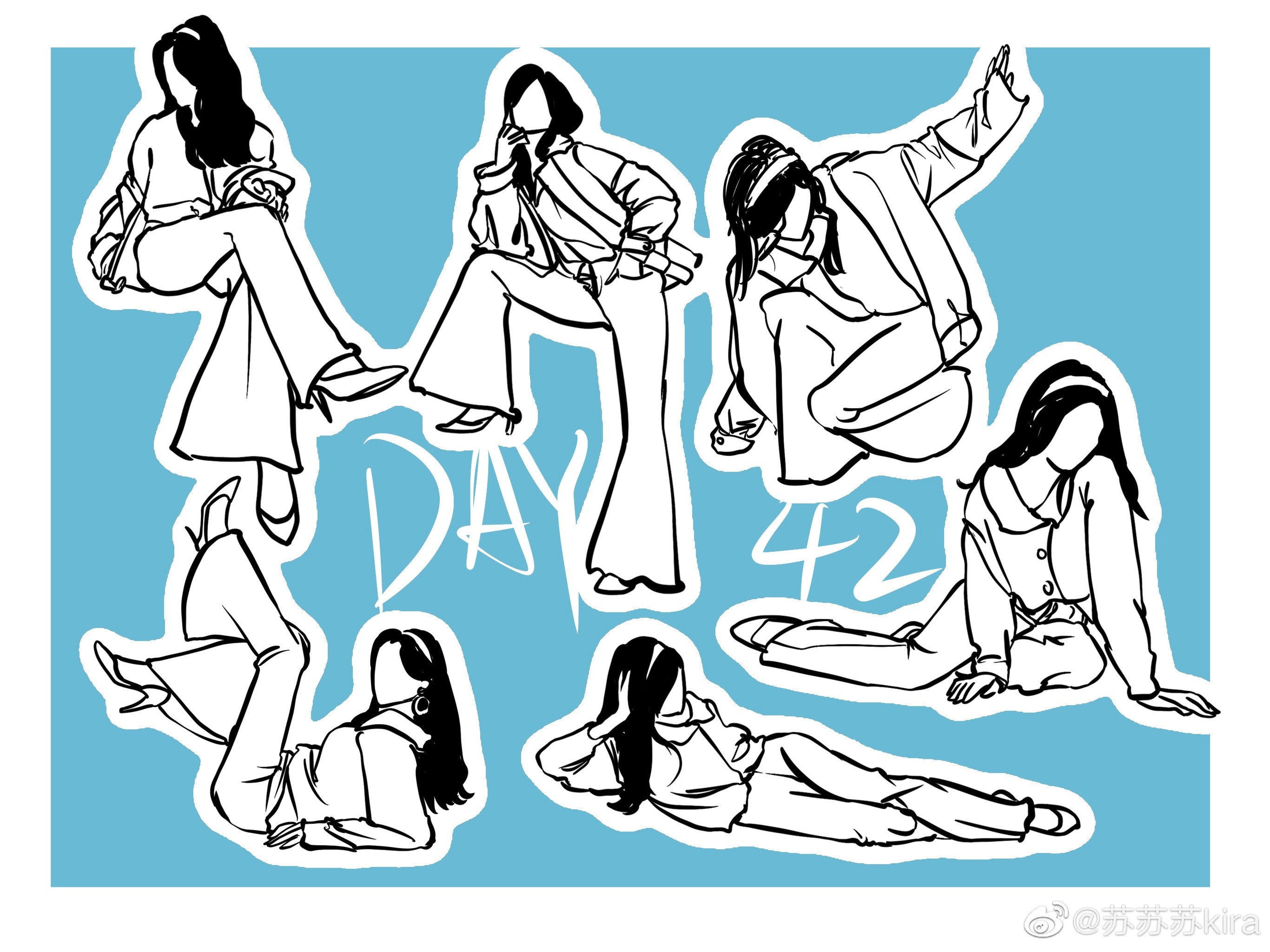 #速写60天挑战赛#day42@速写班长 _叁肆叁-站酷ZCOOL