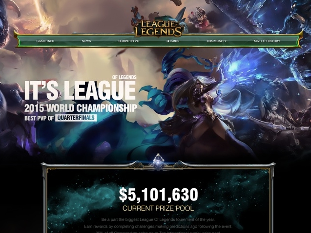 League of Legends：2015 World Championship_菜八爪-站酷ZCOOL