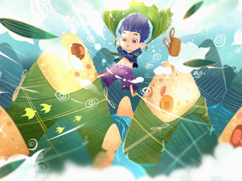 【iPad- procreate】端午节快乐_GOKI琦-站酷ZCOOL