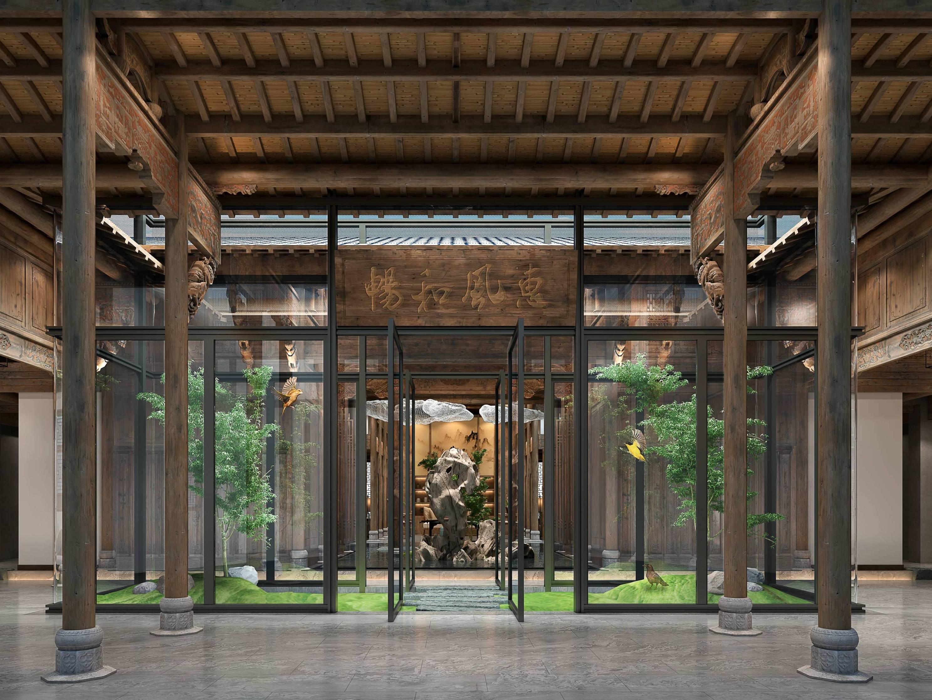 古建项目一个_shadowworks-站酷ZCOOL