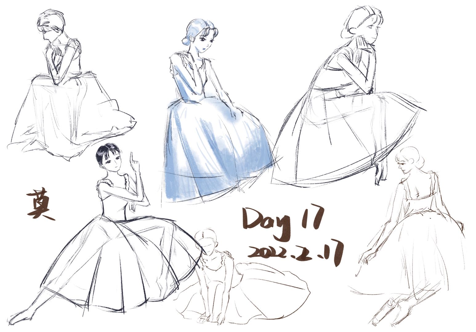 #速写60天挑战赛# day17@速写班长 _Z590663743-站酷ZCOOL