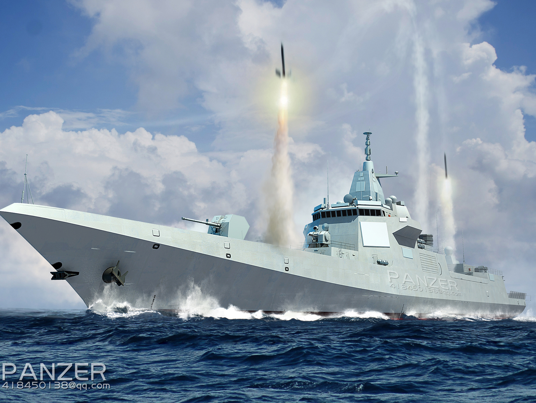 055 驱逐舰_李老-站酷ZCOOL