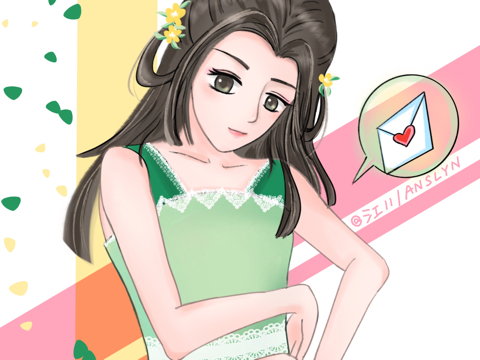 人像 女_江川Anslyn-站酷ZCOOL