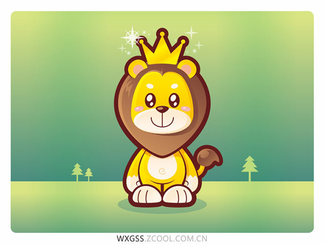 阳光小狮子 | Sun Lion_外星怪叔叔-站酷ZCOOL