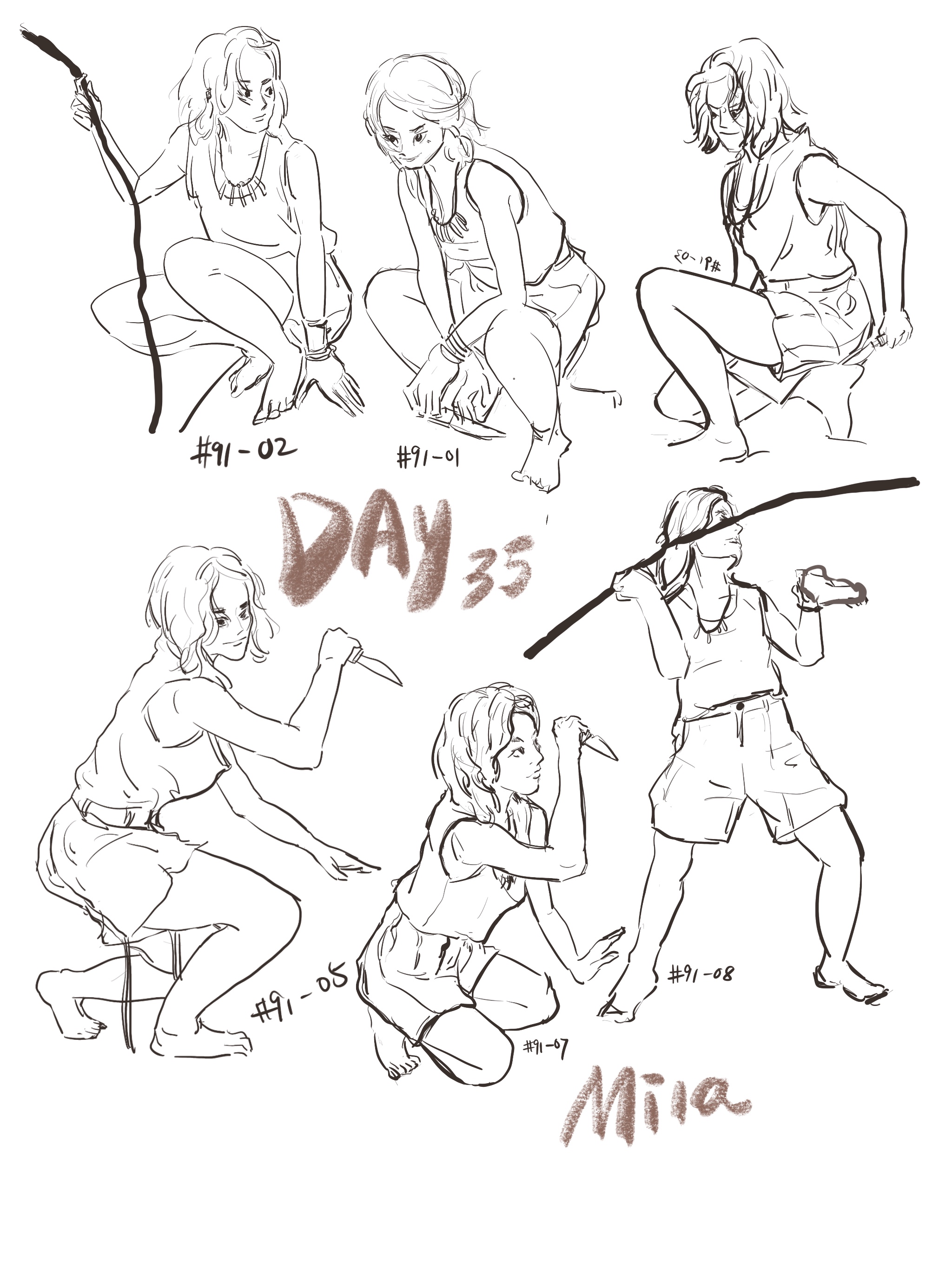 Day35速写_Mila米拉o-站酷ZCOOL