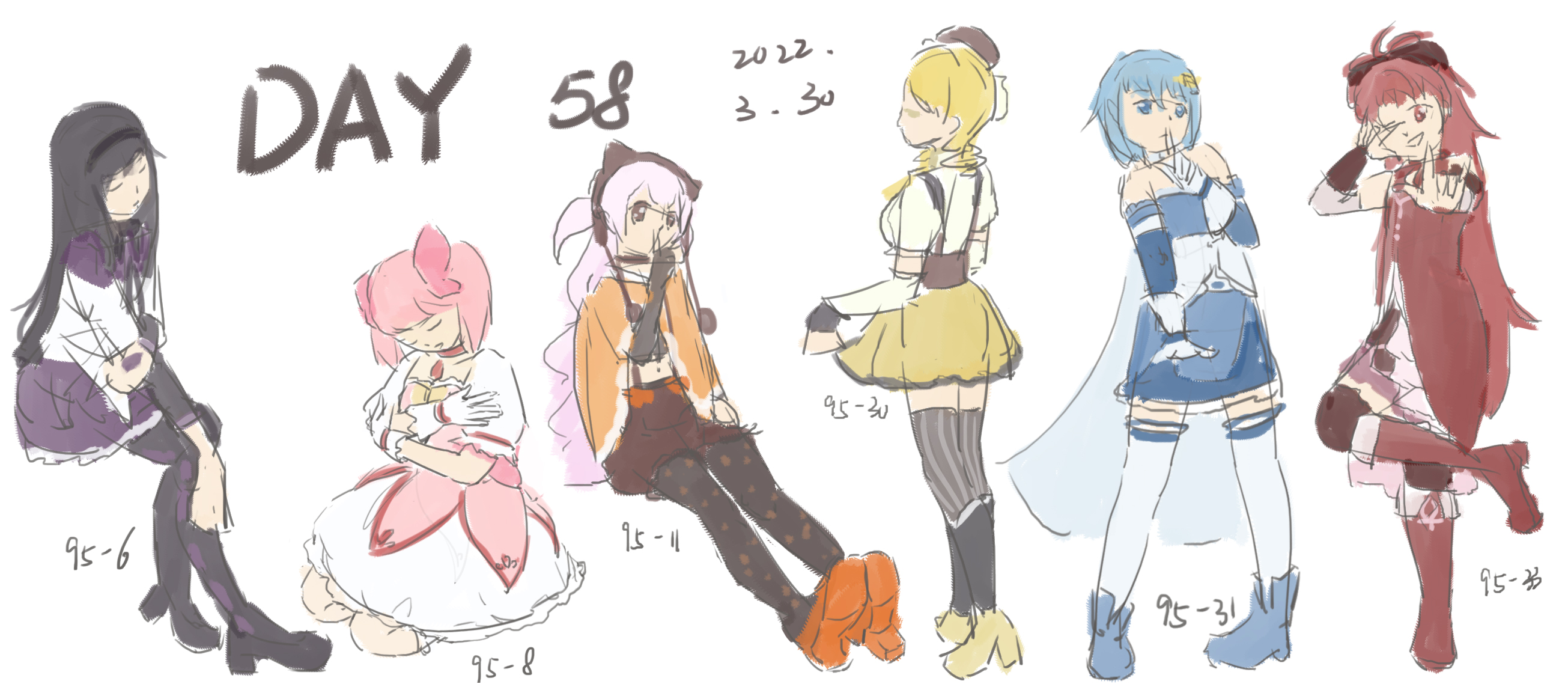 速写day58_sell兔-站酷ZCOOL