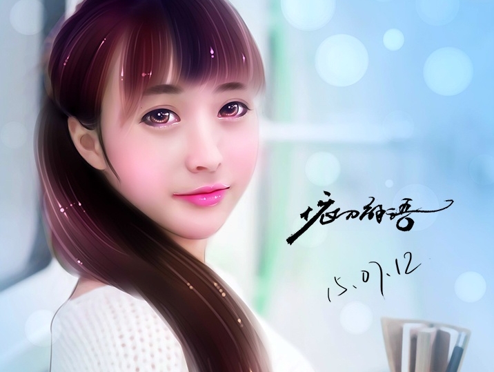 转手绘美妞_dao刀刀-站酷ZCOOL