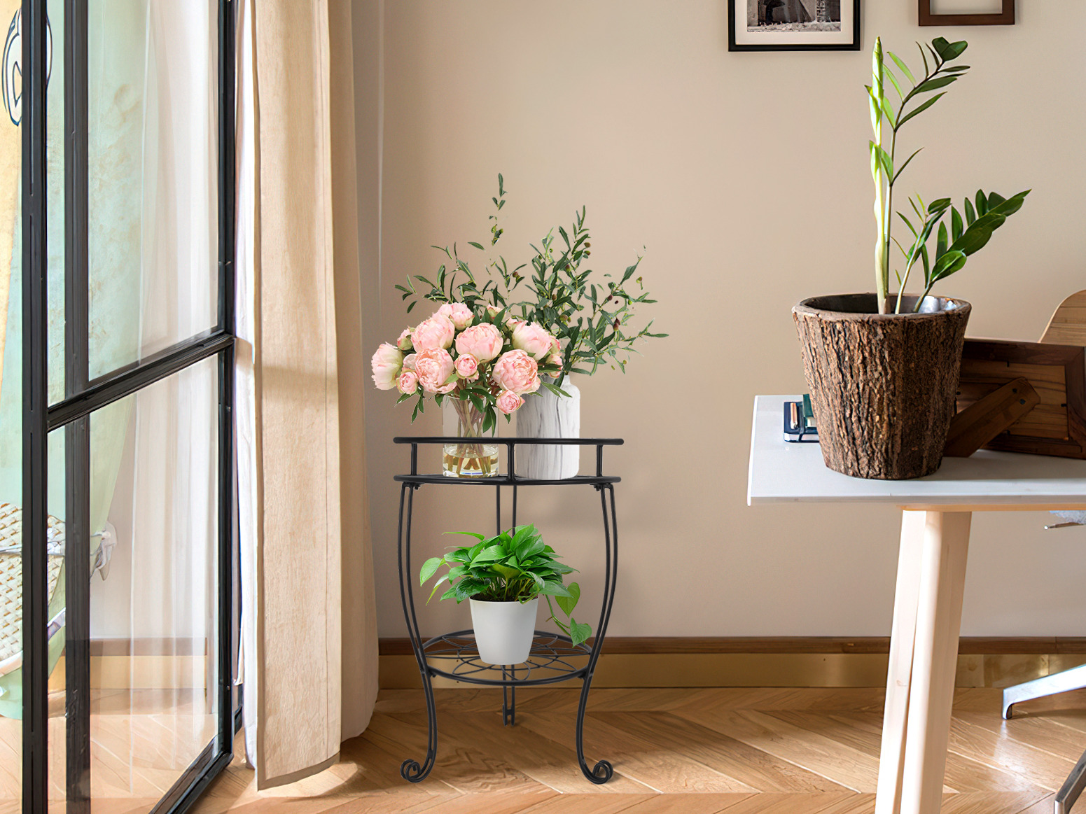 植物架/产品精修/产品摄影/电商设计/亚马逊设计_深圳初印象视觉-站酷ZCOOL