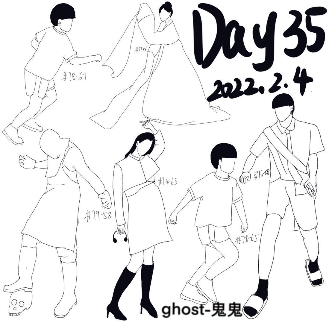 #速写60天挑战赛# Day35@速写班长 _kghost-站酷ZCOOL