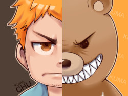 kuma×kuma_想每天画画的熊吉-站酷ZCOOL