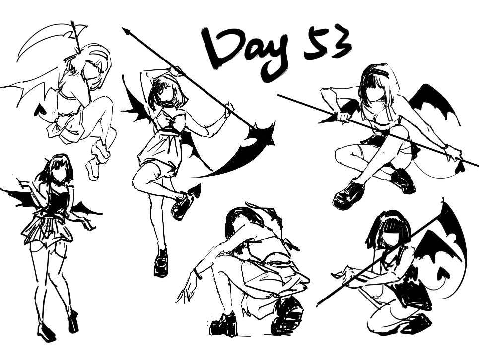 #速写60天挑战赛#DAY53@速写班长_寿司领带-站酷ZCOOL