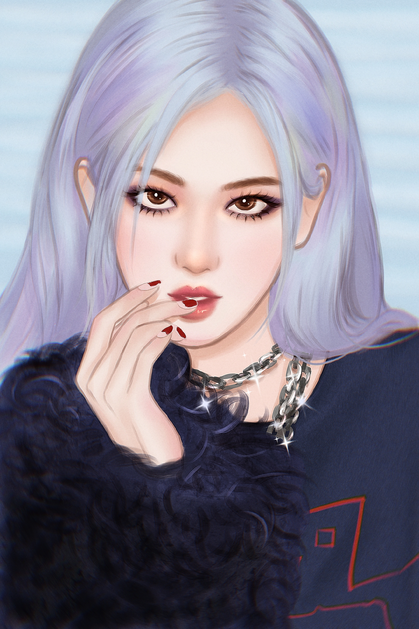 ROSE BLACKPINK_THE ALBUM_sophie_yoo-站酷ZCOOL