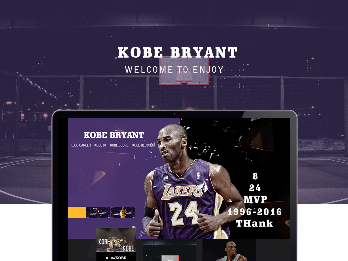 Kobe Bryant_等下有你好果子吃-站酷ZCOOL