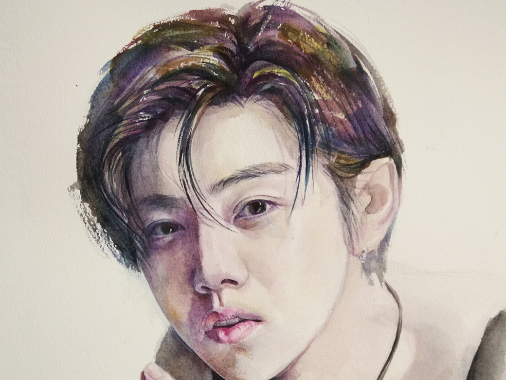 水彩人物_Ruby_鹿大人-站酷ZCOOL