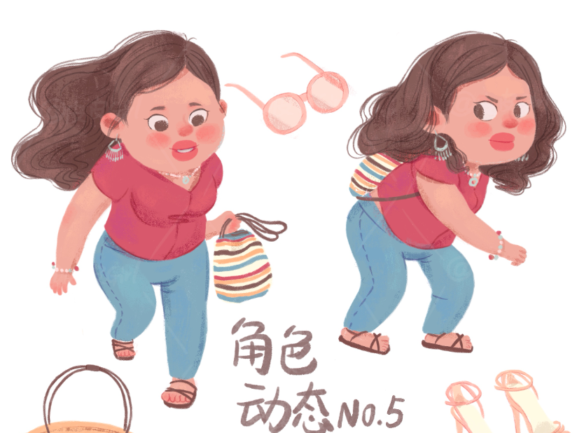 最近的角色动态练习_皮皮girl-站酷ZCOOL