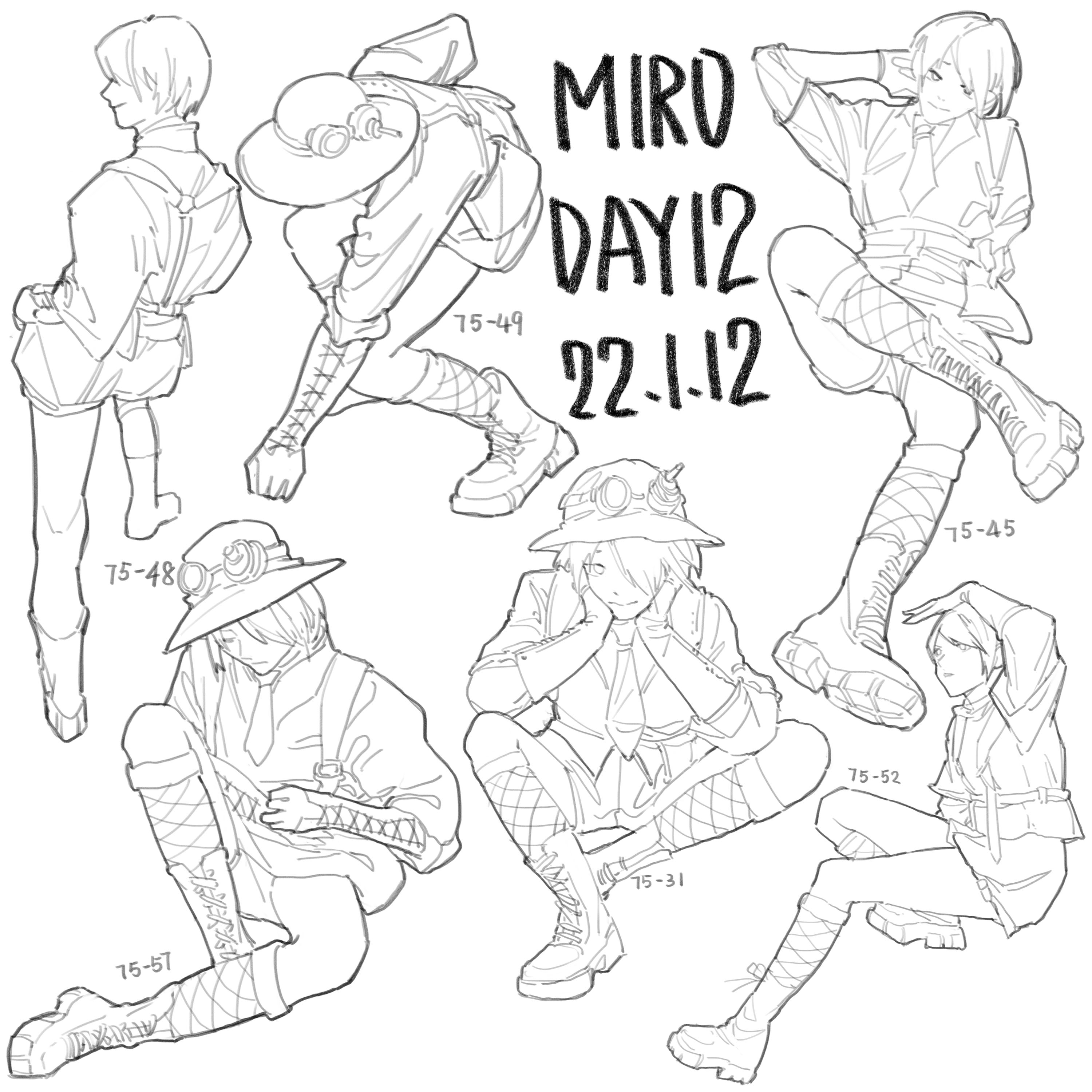 #速写60天挑战赛#@速写班长day12_Miroplus-站酷ZCOOL