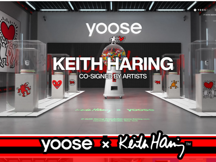 yoose×Keith Haring™ 艺术联名CG_Lllcy_洋-站酷ZCOOL