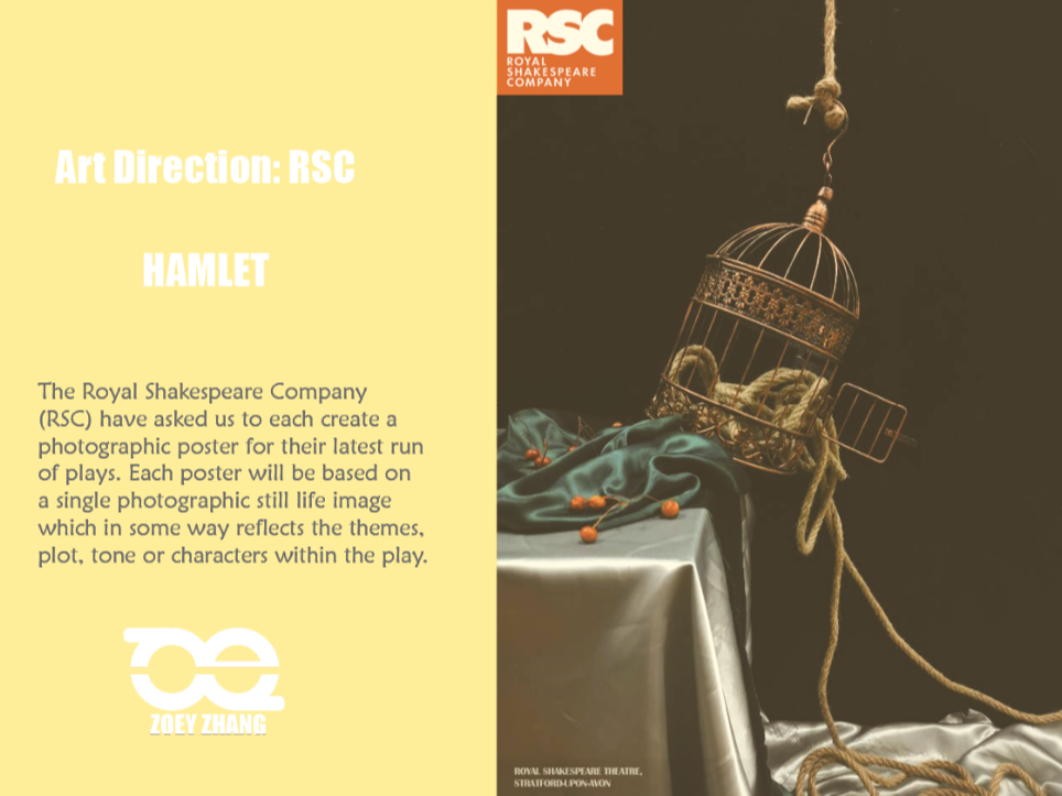 Art Direction: RSC--HAMLET_zeyingzhang-站酷ZCOOL