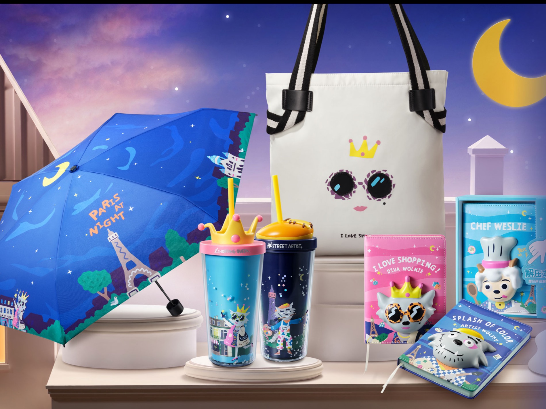 KFC x 喜羊羊与灰太狼 艺术家周边系列视觉拍摄分享_IDEA_KITCHEN-站酷ZCOOL