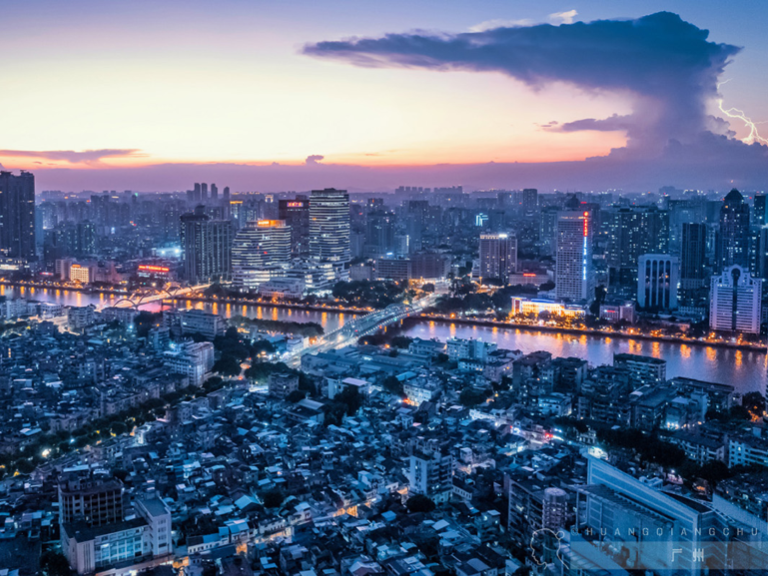 航拍广州｜天空打了个响指_观于我的视界-站酷ZCOOL