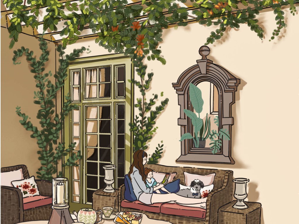 甜蜜的午后_Netzach-站酷ZCOOL