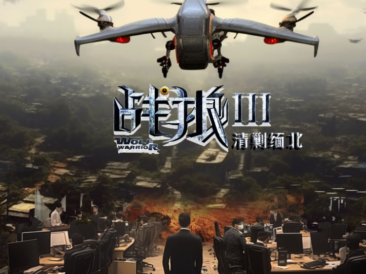《战狼Ⅲ》清剿缅北——AI创作_投影秀-站酷ZCOOL