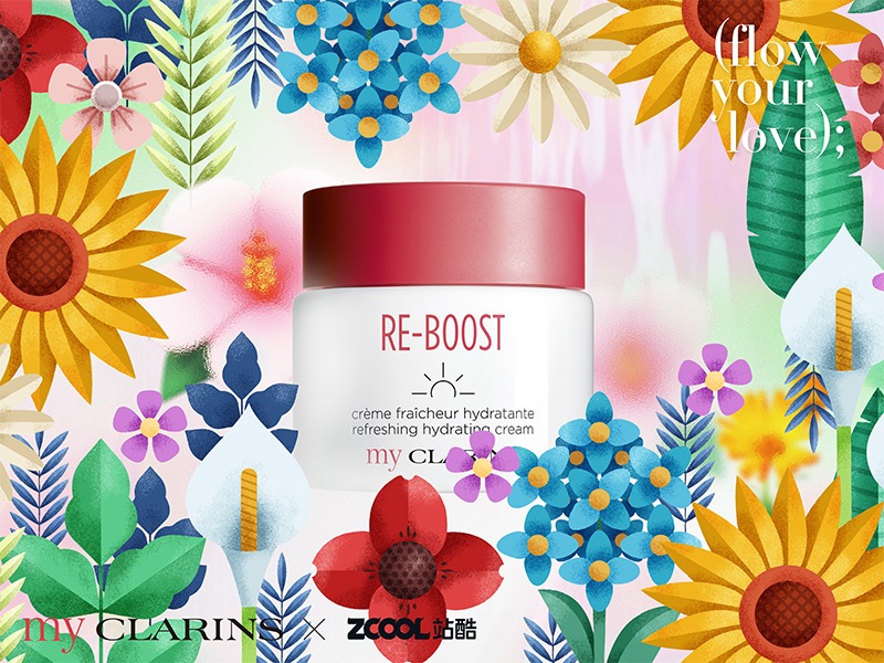 万花丛中一点红_六六六先生666-站酷ZCOOL